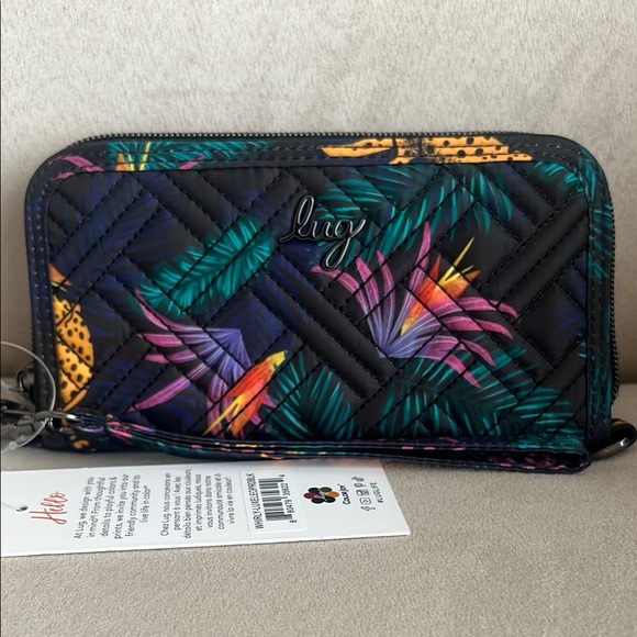 lug | Bags | Nwt Lug Whirly Wallet In Luxe Leopard | Poshmark